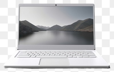 PNG Computer laptop electronics technology. | Premium PNG - rawpixel