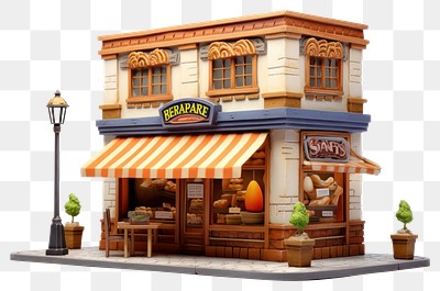 PNG Restaurant architecture coffeehouse illuminated. | Premium PNG ...