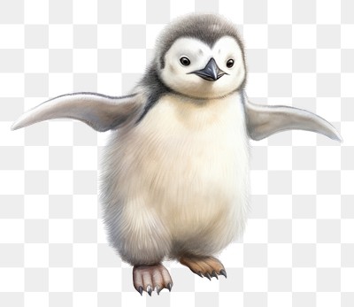PNG Penguin animal bird wildlife, | Free PNG Illustration - rawpixel