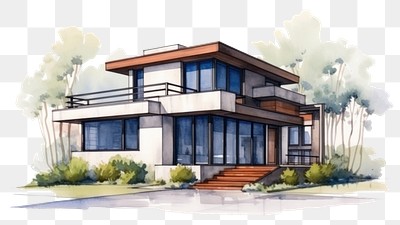 PNG Architecture building house condominium. | Premium PNG - rawpixel