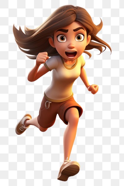 PNG Cartoon determination exercising happiness | Premium PNG - rawpixel