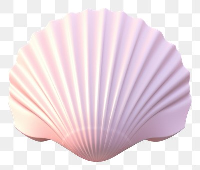 PNG Seashell clam white background | Premium PNG - rawpixel