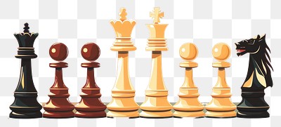 PNG Chess game intelligence competition. | Free PNG - rawpixel