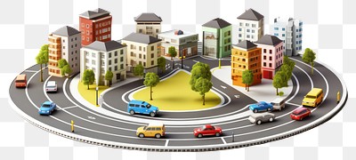 PNG City road architecture traffic. | Premium PNG - rawpixel