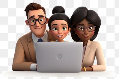 PNG Laptop computer looking cartoon. | Premium PNG - rawpixel