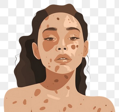 PNG Hyperpigmentation woman portrait adult | Free PNG - rawpixel