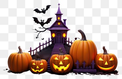 PNG Happy halloween sign candle | Premium PNG - rawpixel