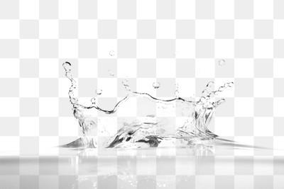 PNG Water impact blue blue | Premium PNG - rawpixel