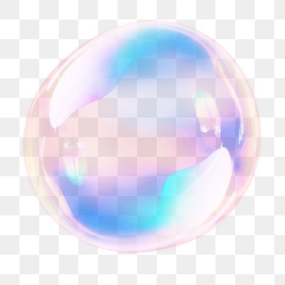 PNG isolated single bubble effect, | Free PNG - rawpixel