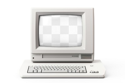 Retro computer screen png mockup | Premium PNG - rawpixel