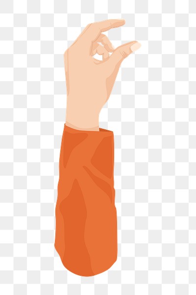 Hand pinching png, aesthetic illustration, | Free PNG - rawpixel