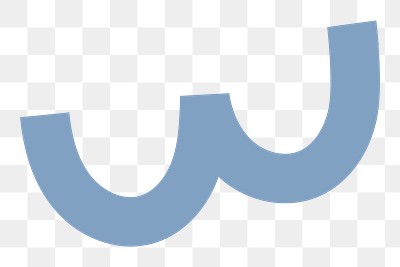 Blue squiggly line png, transparent | Premium PNG - rawpixel