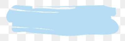 Blue brush stroke png, transparent | Premium PNG - rawpixel