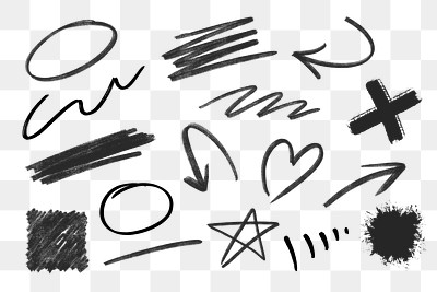 Black squiggle png doodle shape | Premium PNG - rawpixel