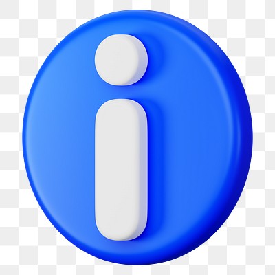PNG 3D information icon transparent | Premium PNG - rawpixel