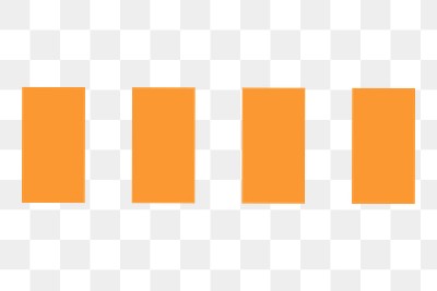 Orange stripes png shape, transparent | Premium PNG - rawpixel