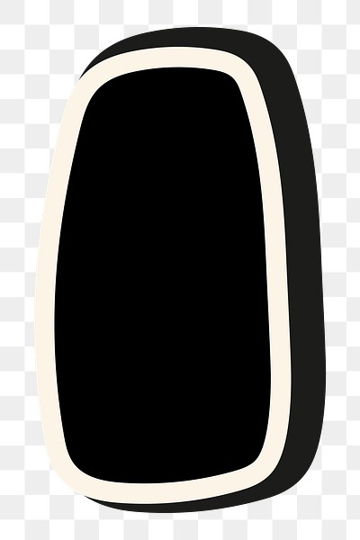 Black rectangle shape png, transparent | Premium PNG - rawpixel