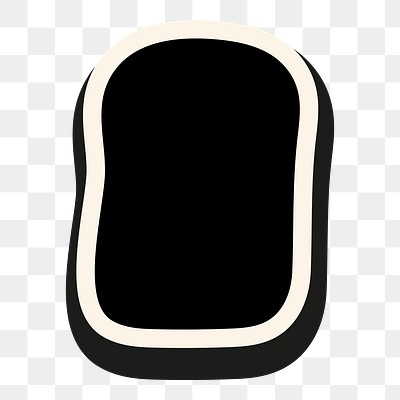 Black rectangle shape png, transparent | Premium PNG - rawpixel