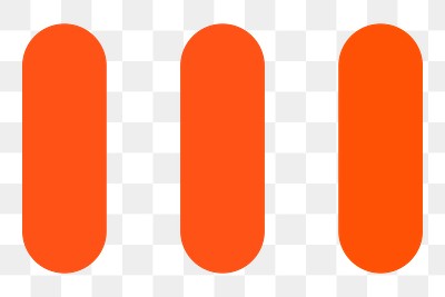 Orange stripes png, transparent background | Premium PNG - rawpixel