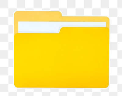 PNG Yellow document folder icon | Premium PNG - rawpixel