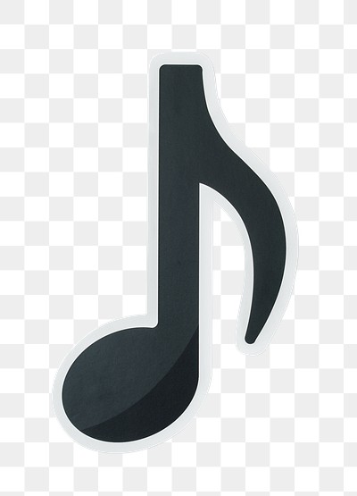 PNG Musical note sticker transparent | Premium PNG - rawpixel