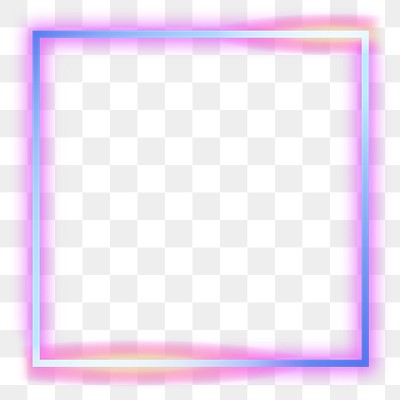 Retro neon square badge vector | Premium Vector - rawpixel