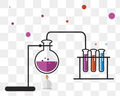 Illustration chemistry laboratory instruments set | Premium Vector ...