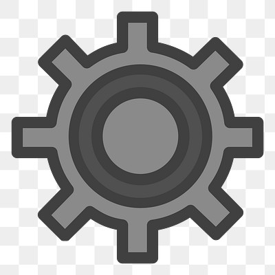 Cog png icon, transparent background | Premium PNG - rawpixel