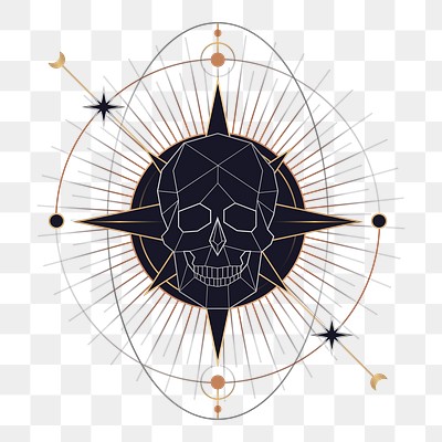 Geometric mystic death symbol vector | Premium Vector - rawpixel
