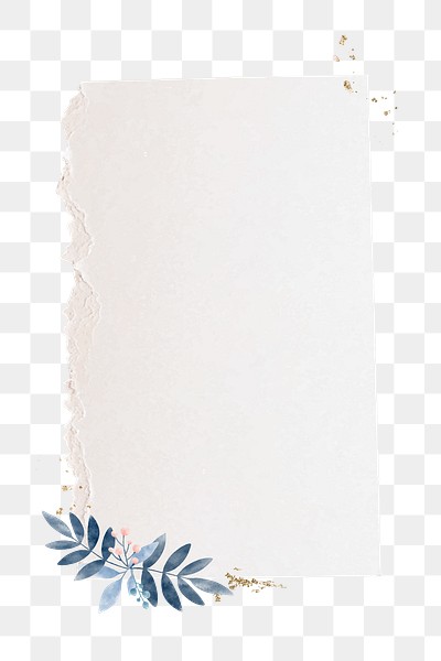 Leafy paper rectangle frame vector | Premium Vector - rawpixel