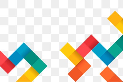 Colorful blocks blank white background | Premium Vector - rawpixel