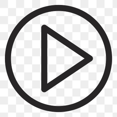 Play button png icon, transparent | Premium Icons - rawpixel