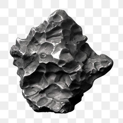 Meteorite sample png, transparent background. | Premium PNG - rawpixel