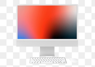 Computer monitor screen mockup template | Premium PNG - rawpixel