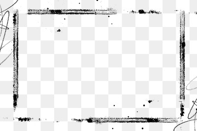 Black ink frame png, transparent | Premium PNG - rawpixel