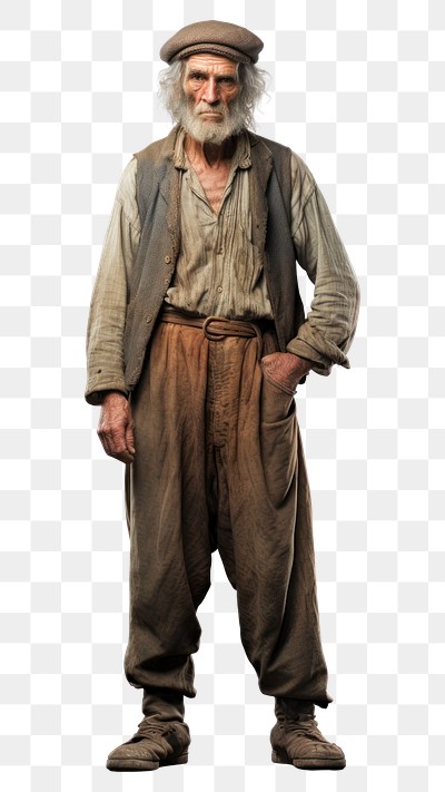 PNG Old Peasant Man portrait | Premium PNG - rawpixel