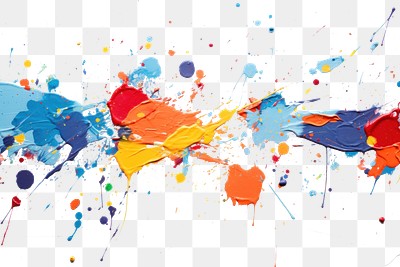 Colorful paint splash overlay effect | Premium PNG - rawpixel