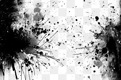 Grunge ink splash effect png, | Premium PNG - rawpixel