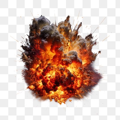 Bomb explosion effect png, transparent | Free PNG - rawpixel