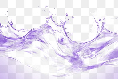 Purple water effect png, transparent | Premium PNG - rawpixel