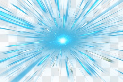Blue space warp effect png, | Premium PNG - rawpixel