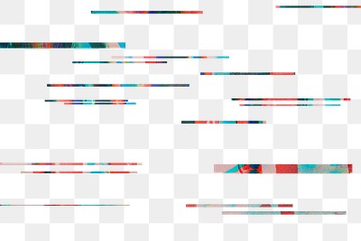 Glitch effect png texture, transparent | Premium PNG - rawpixel