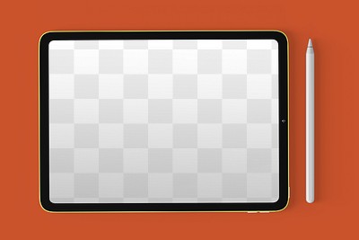 Tablet screen png transparent mockup | Premium PNG - rawpixel