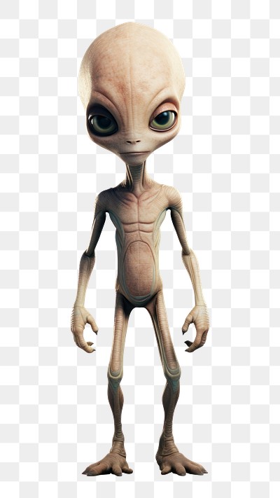PNG Cute aliens representation portrait | Premium PNG - rawpixel