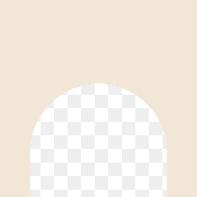 PNG cream arch shape, transparent | Free PNG - rawpixel