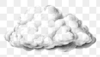 PNG Clound drawing sketch white | Free PNG - rawpixel
