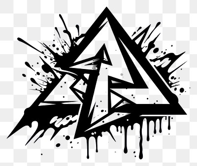 PNG Triangles symbol line creativity. | Free PNG - rawpixel