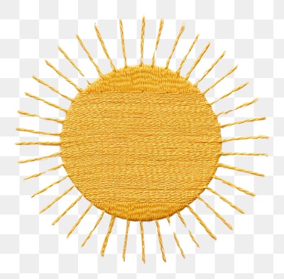 PNG Sun embroidery pattern creativity | Free PNG - rawpixel