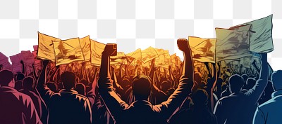 PNG Protest architecture celebration silhouette | Premium PNG - rawpixel