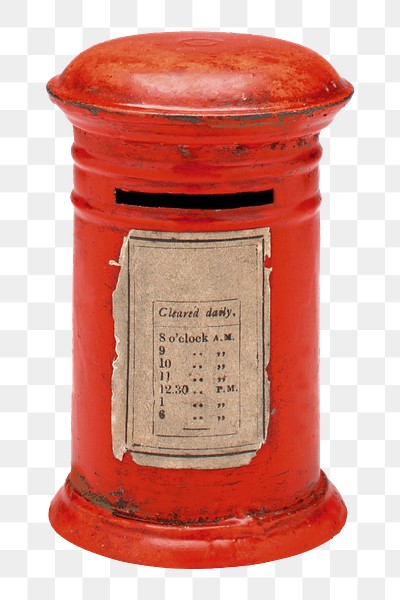 Aesthetic postbox piggy bank png | Premium PNG - rawpixel